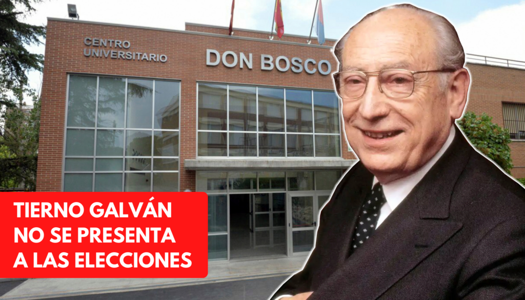 TIERNO GALVÁN NO SE PRESENTA A LAS ELECCIONES - Salesianos España