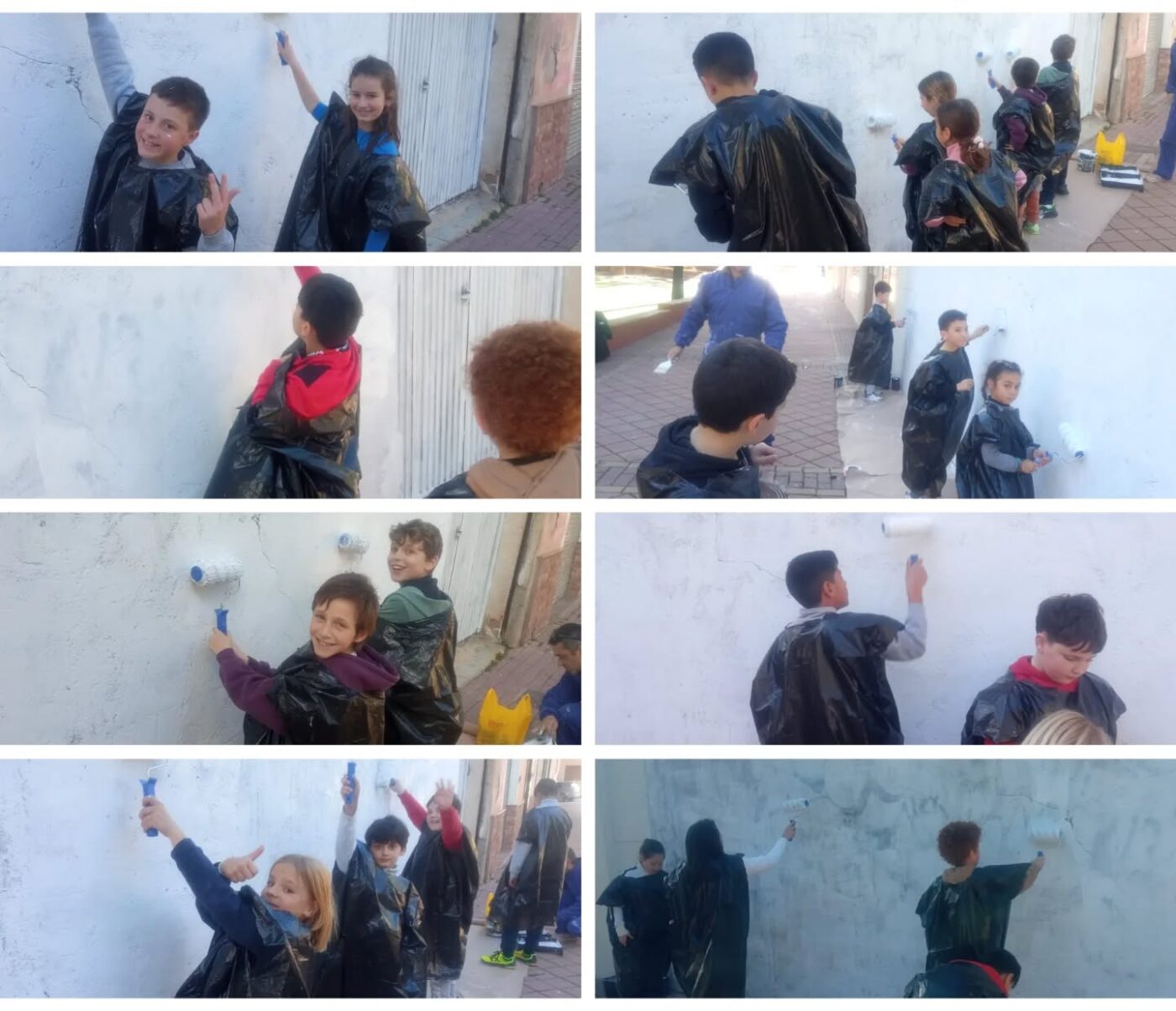 Salesianos Villena en el proyecto “Aquí pintamos todos” - Salesianos España